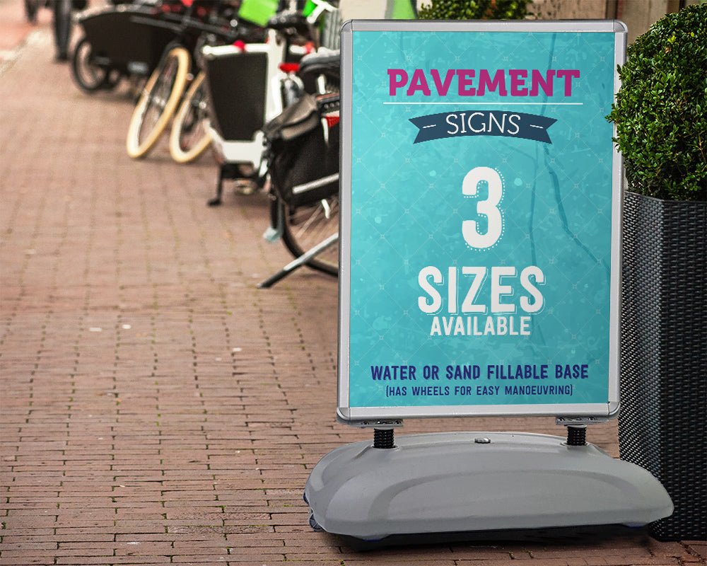 Windmaster Pavement Signs (3 Sizes)